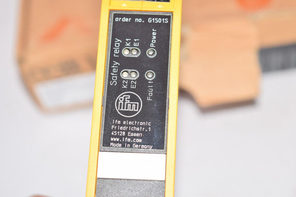NEW ifm G1501S Safety Switch Gear