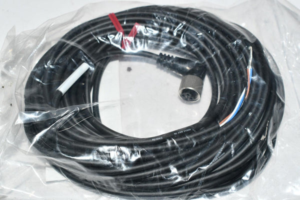 NEW Keyence OP-87274 CABLE PVC 10 METER LENGTH CONNECTOR CABLE M12 – VB ...