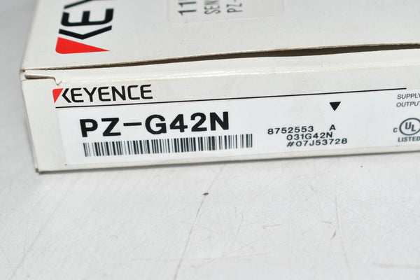 NEW Keyence PZ-G42N Sensor Square Reflective Cable Type, NPN – VB ...