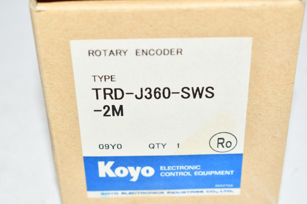 NEW Koyo TRD-J360-SWS-2M Rotary Encoder – VB Industrial Supply