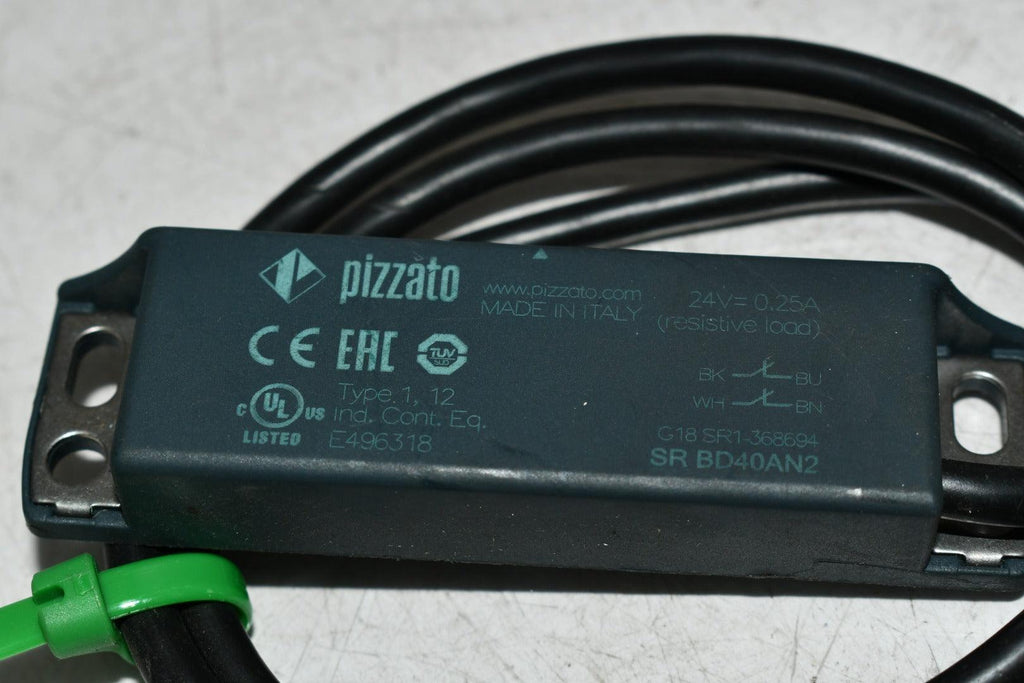 NEW Pizzato SR BD40AN2 Magnetic Safety Sensor, 2NC, PVC 2m Cable – VB ...
