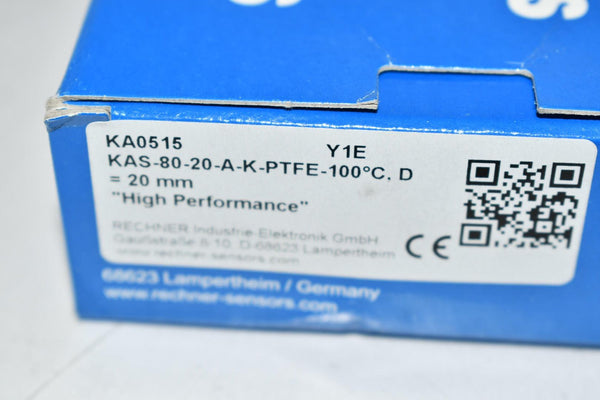 NEW Rechner KA0515 2 Capacitive Sensor 20mm 100c – VB Industrial Supply