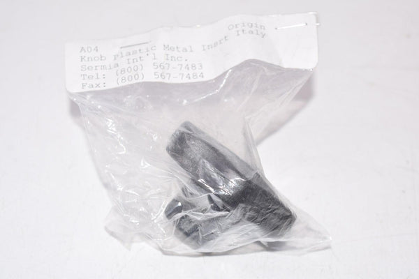 NEW Sermia A04 Plastic Knob Metal insert – VB Industrial Supply