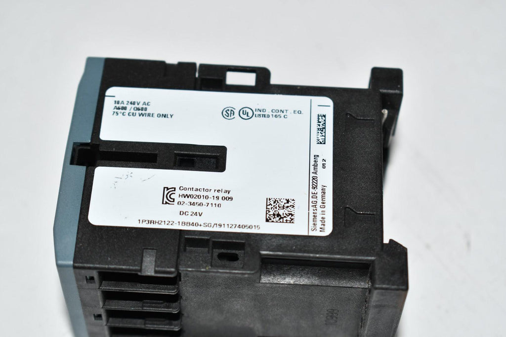 NEW Siemens 3RH21221BB40 Contactor Relay, 2 NO 2 NC, 24 VDC, Size S00 ...