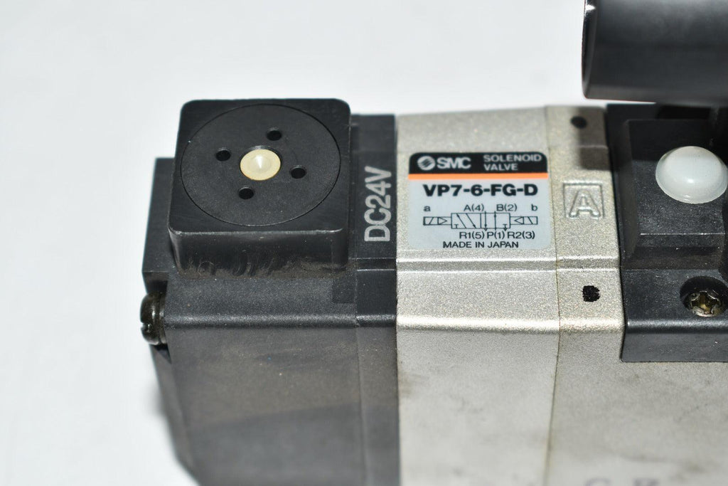 NEW SMC VP7-6-FG-D Solenoid Valve 24VDC – VB Industrial Supply