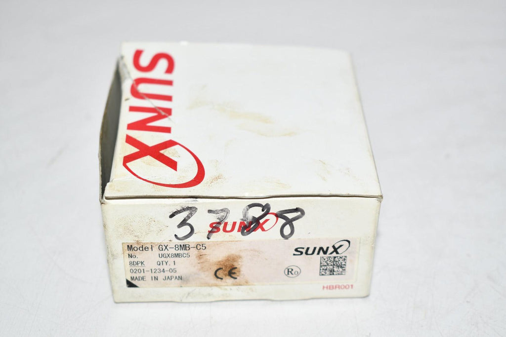 NEW Sunx GX-8MB-C5 M8 threaded inductive shielded proximity sensor