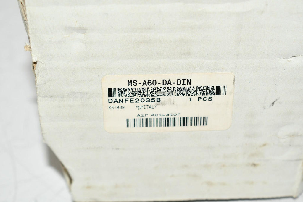 NEW Swagelok DR00060U F05F07-N-DS-14 AZN MS-A60-DA-DIN Pneumatic Valve