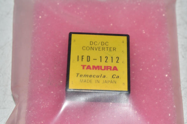 NEW Tamura IFD-1212 ISOLATION DC/DC CONVERTER DIP 1W 12VDC INPUT – VB ...