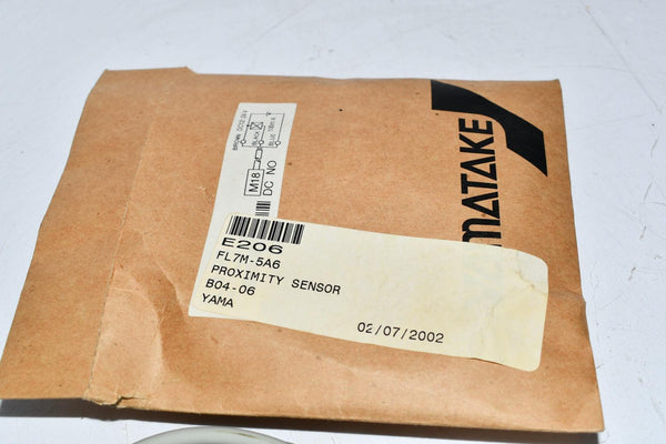 NEW Yamatake FL7M-5A6 Cylindrical Proximity Sensor - DC 3-Wire, 18 mm ...