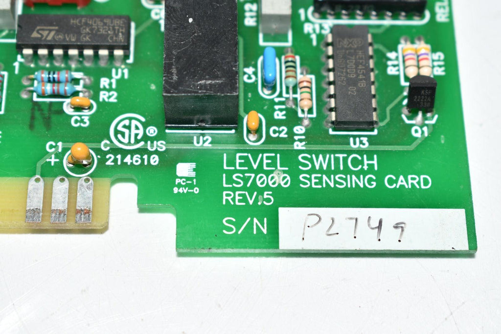 Precision Electronic Design LS7000 Sensing Card Rev .5 Level Switch ...
