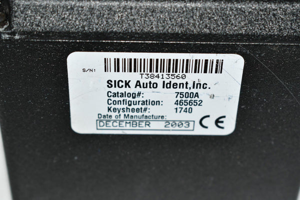 Sick 7500A Cimax Laser Sensor Decoder – VB Industrial Supply