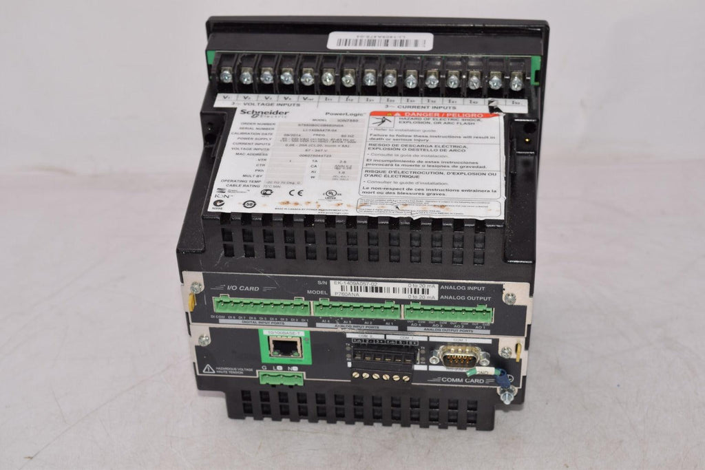 Square D Schneider Electric ION7550 PowerLogic Energy & Power Quality