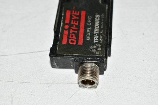 TRI-TRONICS BF-A-18RS FIBER OPTIC ORC PHOTOELECTRIC SENSOR OPTI-EYE ...