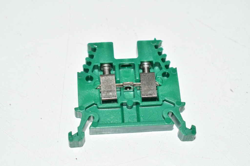 (19) Allen Bradley 1492-W4 Terminal Blocks Green – VB Industrial Supply