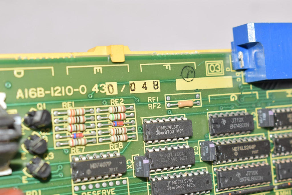 FANUC A16B-1210-0 430/04B Circuit Board PCB – VB Industrial Supply
