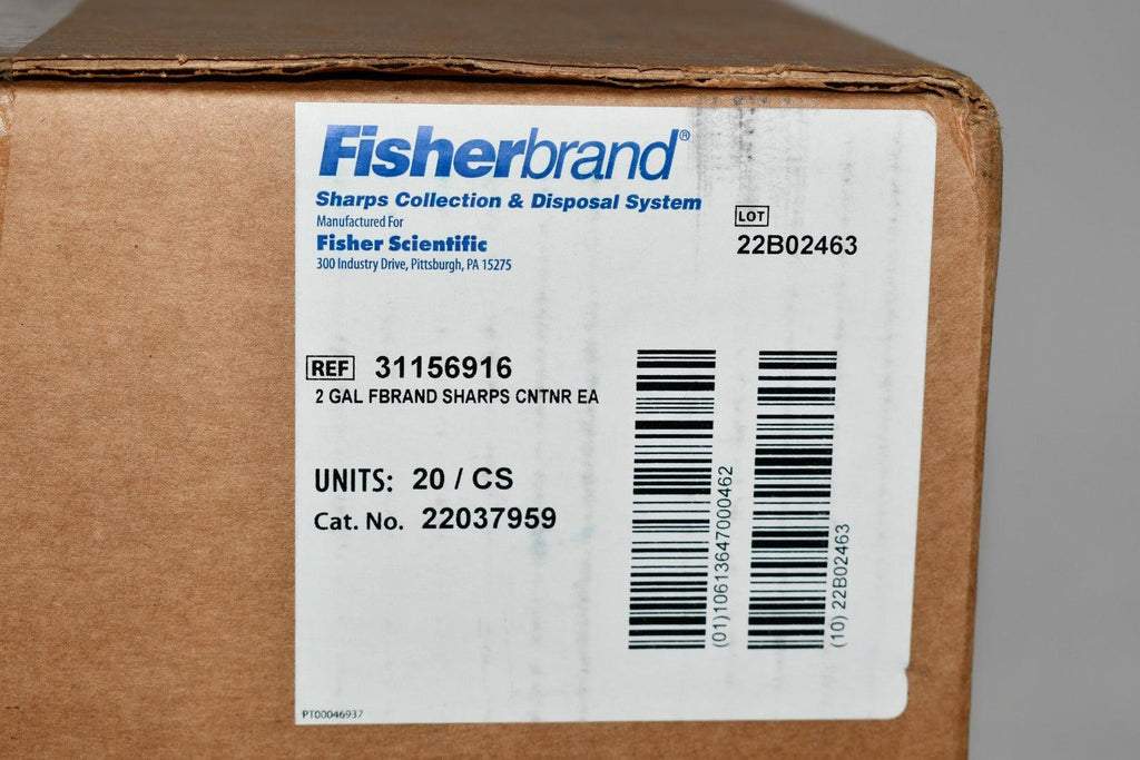 (20) NEW Fisher Scientific 31156916 Container Sharps Sharps-A-Gator ...