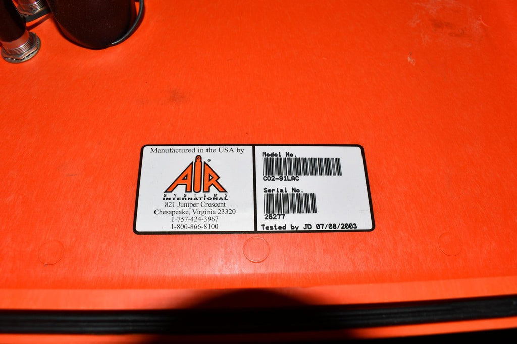 Air Systems CO2-91LAC Portable CO/O2 Monitor for Continuous In-Line Mo ...