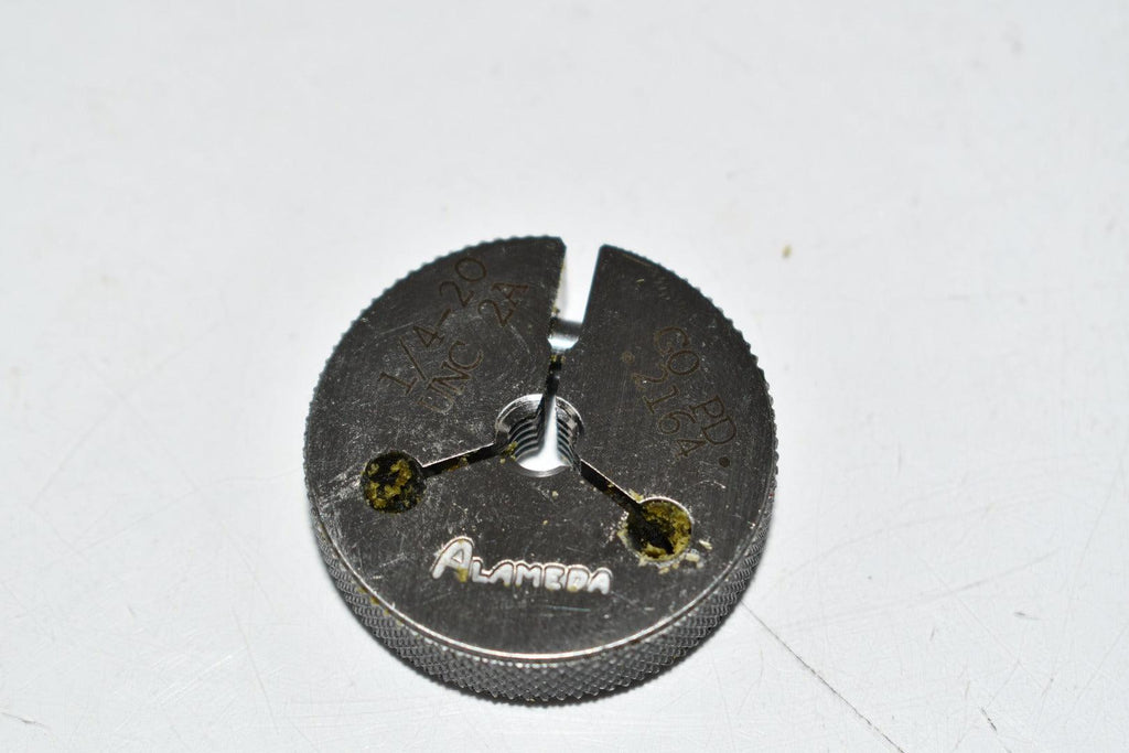 Alameda 1/4-20 UNC 2A Thread Ring Gage Go NO Go, GO PD .2164 – VB ...