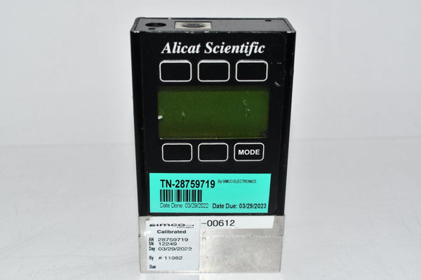 Alicat Scientific P-250PSIG-D Pressure Controller Digital Mass Flow Co ...
