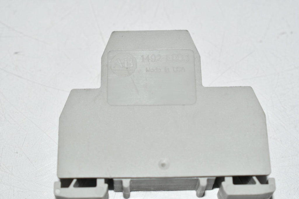 Allen Bradley 1492-WD4 Terminal Block 1492-EB3 Terminal Block End Barr
