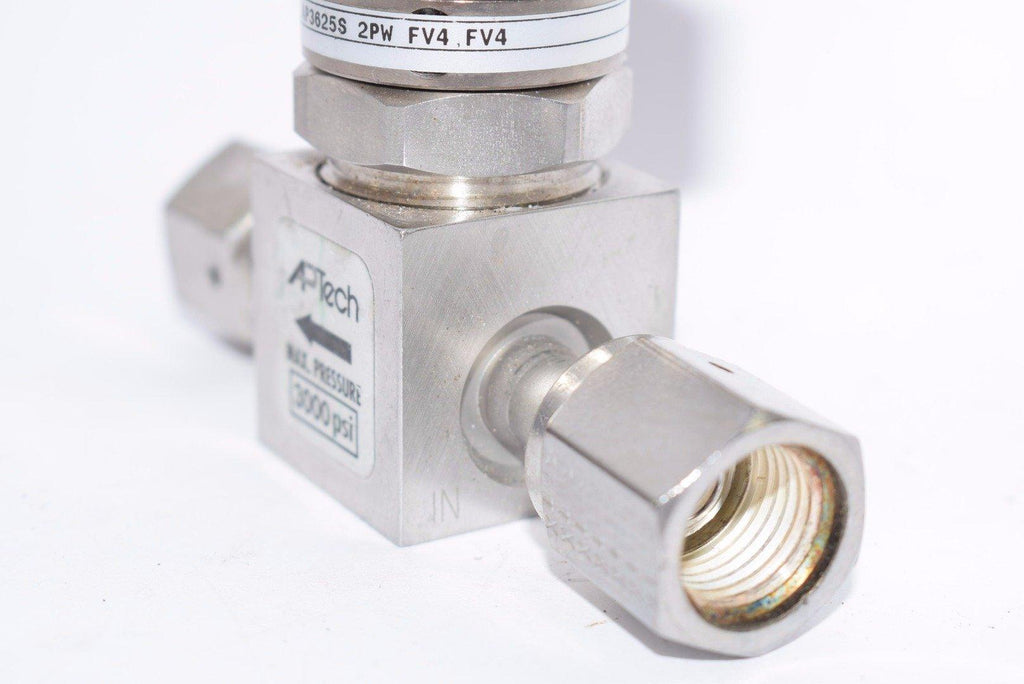 APTECH AP3625S 2PW FV4 FV4, MANUAL DIAPHRAGM VALVE, 3000 PSI Used