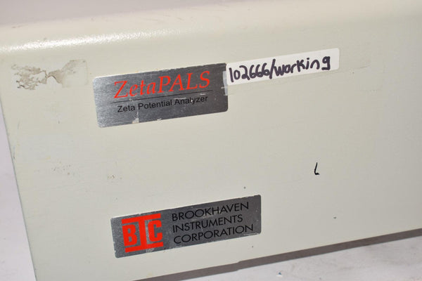 Brookhaven instruments Zetapals 115VAC 50/60Hz Zeta Potential Analyzer ...
