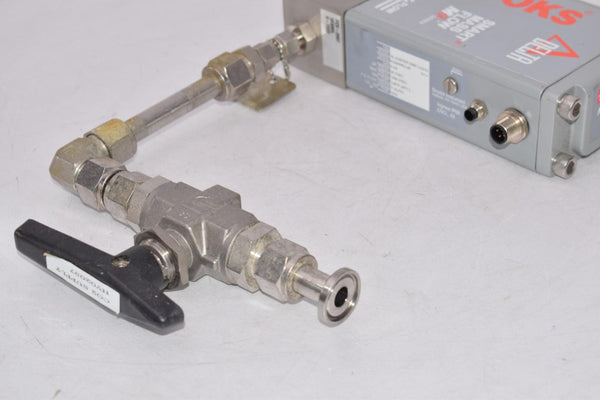 BROOKS Smart II Mass Flow Controller Rev. A SLAMF50F1BAB1A2A1 1500 PSI ...