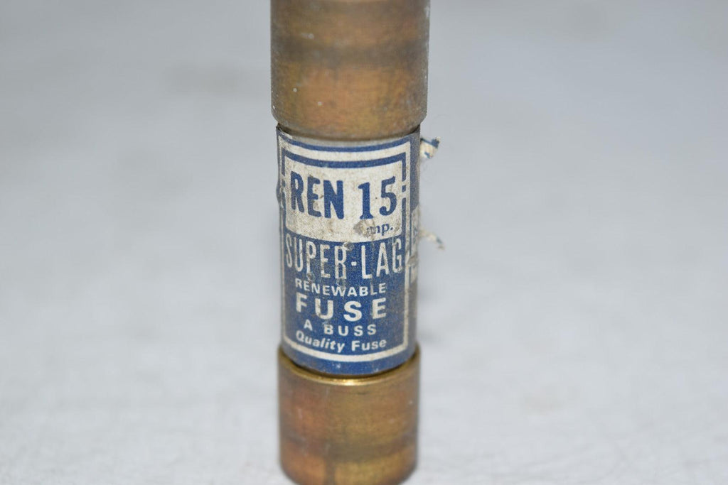 Buss REN-15 Super-Lag Renewable Fuse 15A 250V