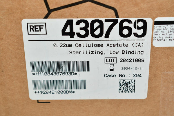 Case of 9 NEW Corning 430769 Disposable Vacuum Filter Storage Systems ...