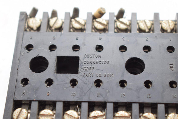CUSTOM CONNECTOR SD14 RELAY SOCKET BASE 14 PIN – VB Industrial Supply