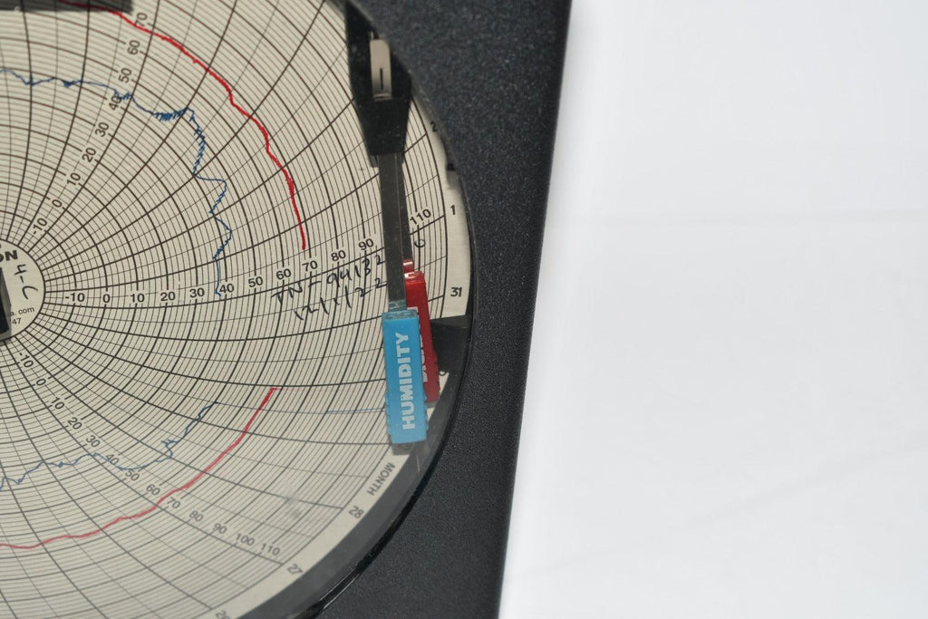 Dickson TH8P5 8'' Humidity Temperature Chart Recorder NO Power Supply