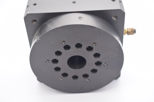 Dover Instrument S/N 3834 Linear Stage Positioner 5'' Dia. Axis Stage