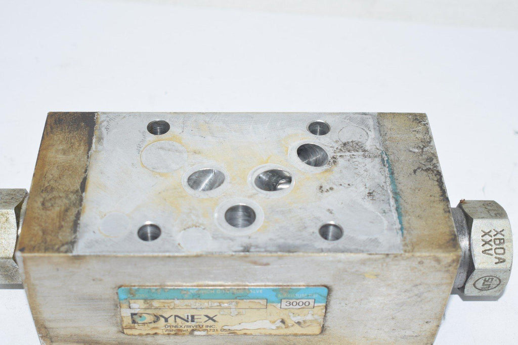 Dynex D05-B-V-21 Flow Control Hydraulic 3000 PSI Sandwich Valve – VB ...