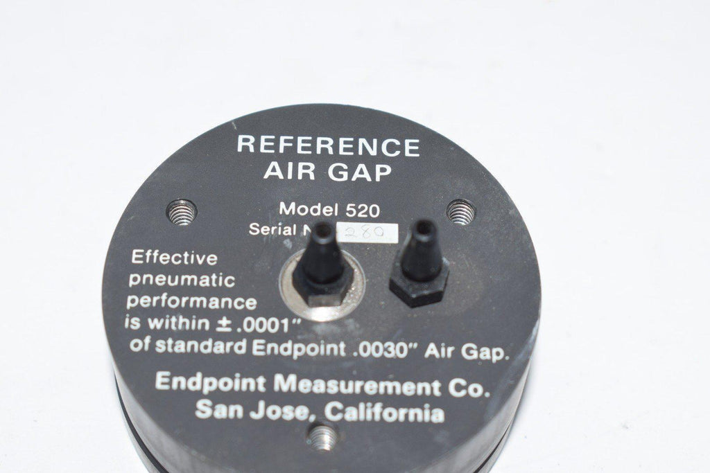 Endpoint Measurement Reference Air Gap Model 520, .0030'' Air Gap – VB ...