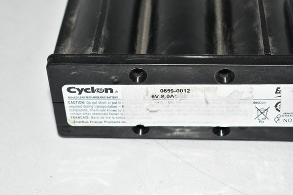 Enersys 0859-0012 6V 8Ah Sealed Lead Acid Battery – VB Industrial Supply