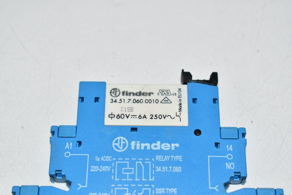 Finder 93.01.0.240 Relay socket 34.51.7.060.0010 Power Relay – VB ...