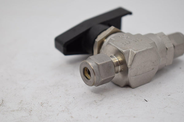 Flolok 2 way Ball Valve 312-316 1/4'' Fittings