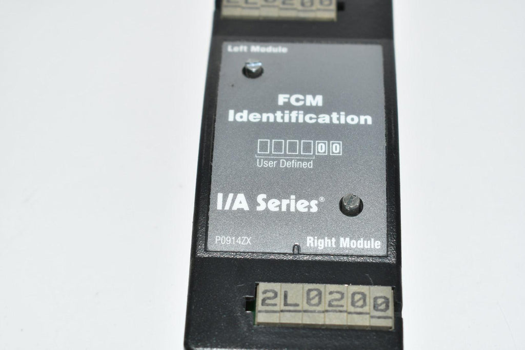 Foxboro P0914ZX Module Vertical Letterbug Assembly I/A Series