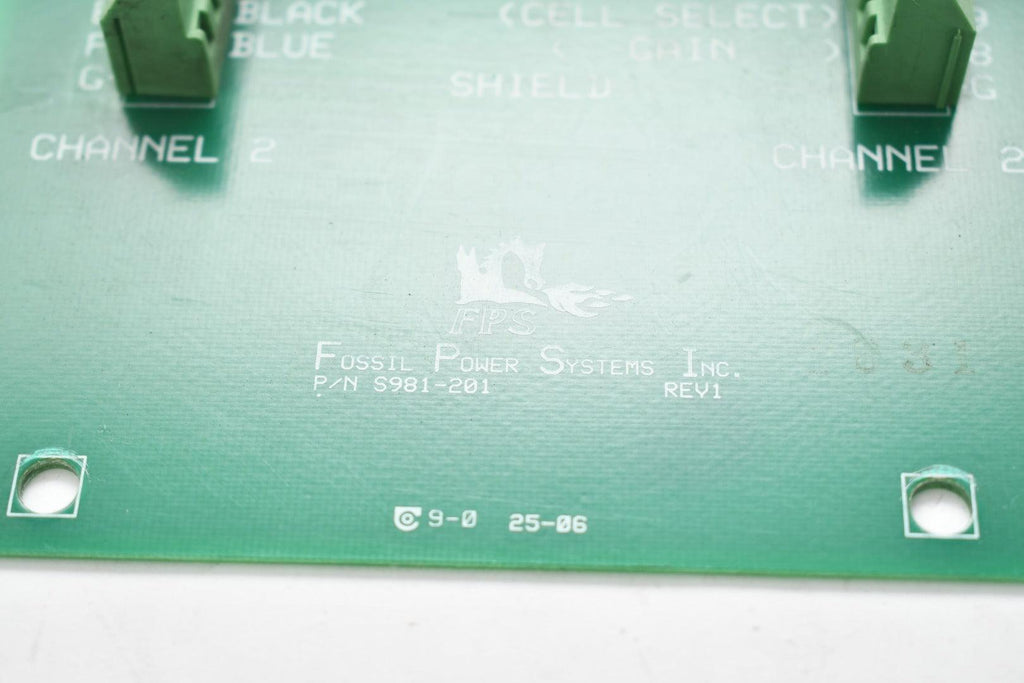 FPS Fossil Power Systems S981-201 Wire Terminal Board PCB Module – VB ...