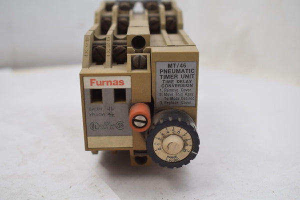 FURNAS 46MT40F CONTROL RELAY MT/46 46MTT Pneumatic Timer Unit