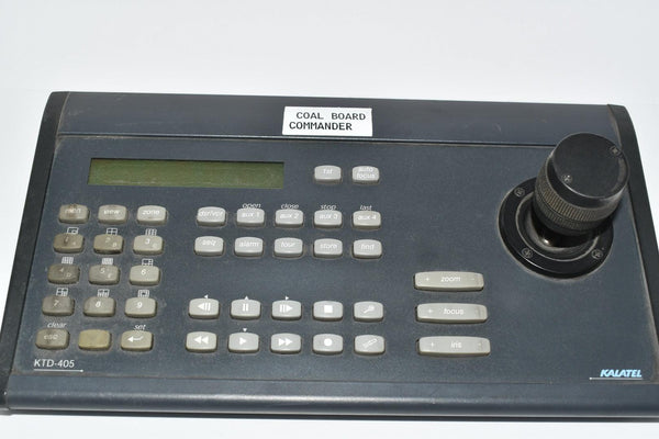 GE Interlogix Kalatel KTD-405 Three-Axis Variable-Speed Controller Key