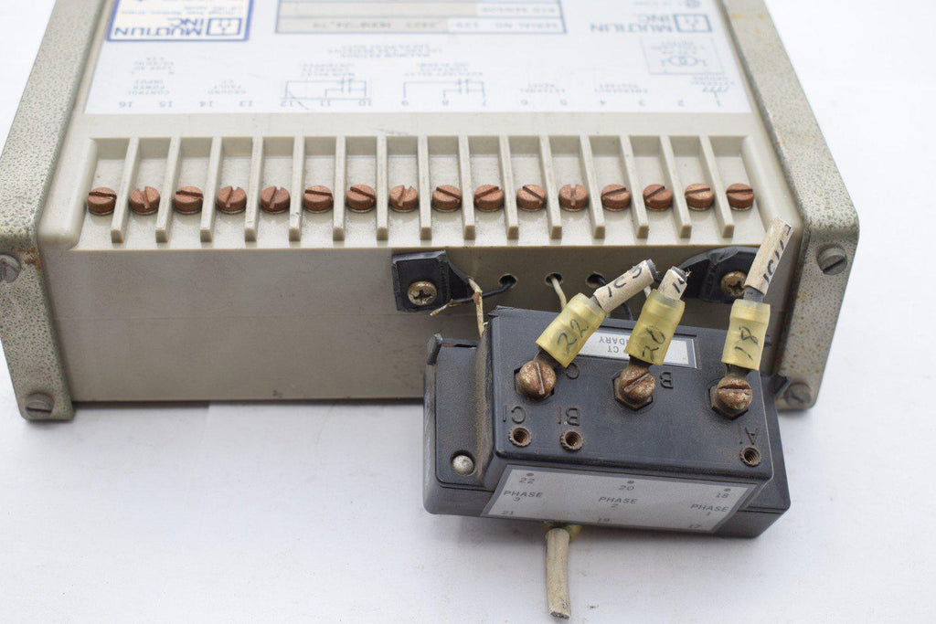 GE Multilin Model 139 Motor Protection Relay RTD Sensor LR41286 139-24 ...