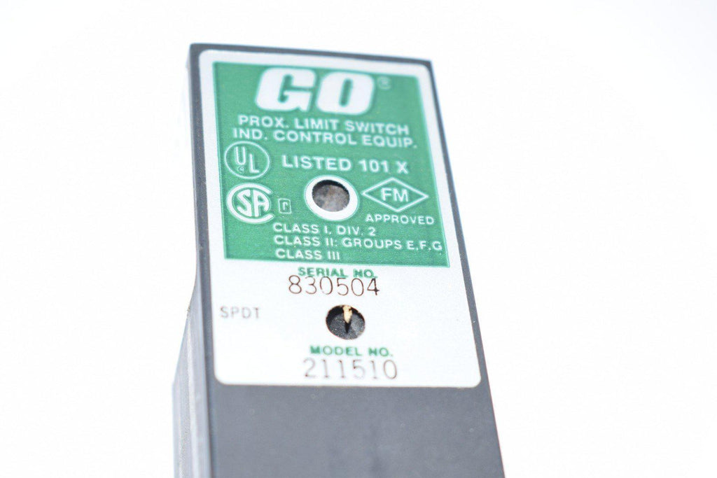 GO-SWITCH 211510 PROXIMITY LIMIT SWITCH – VB Industrial Supply