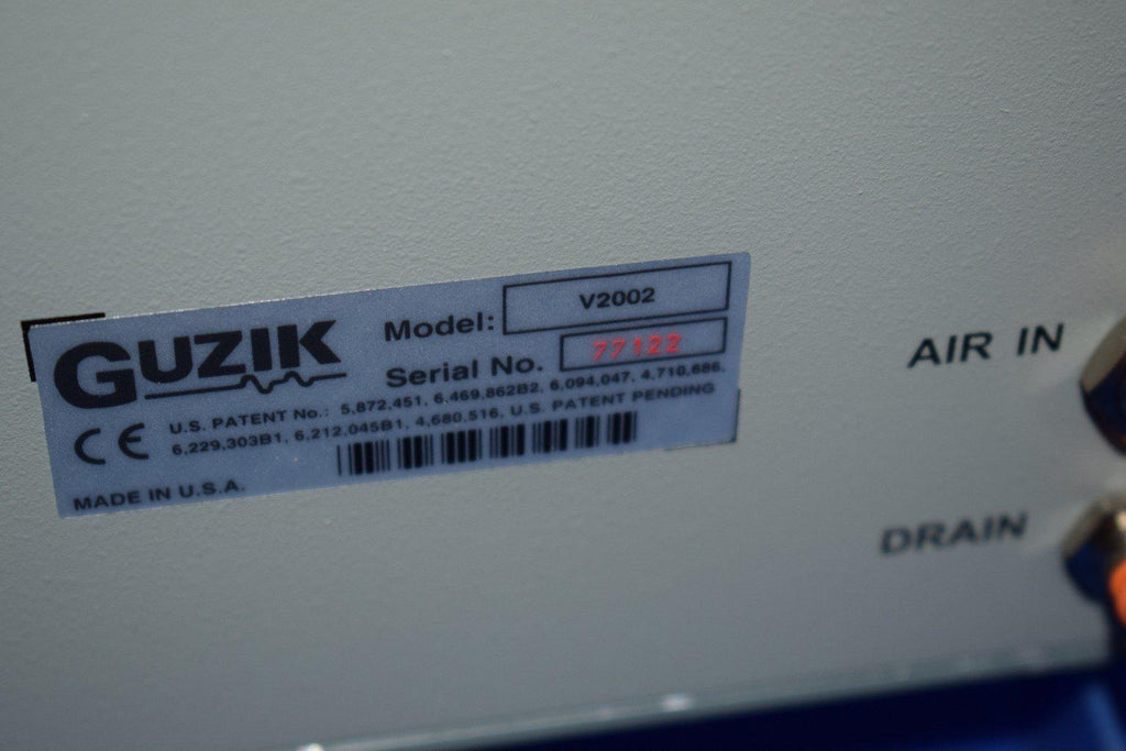 Guzik Technical Enterprises, Model: V2002, Serial No. 77122, Micro Pos
