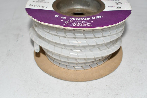 Heli-Tube HT 3/8 C Spirally-Cut Cable Wrap Clear Polyethylene – VB ...