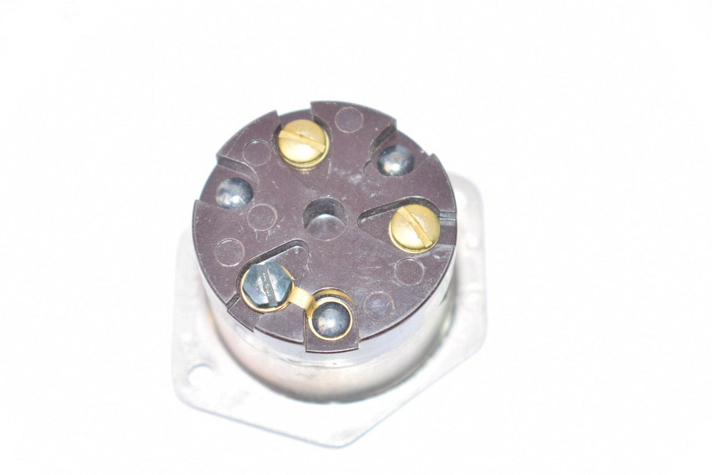 Hubbell Twist-Lock 15A 250V Flanged Inlet Plug