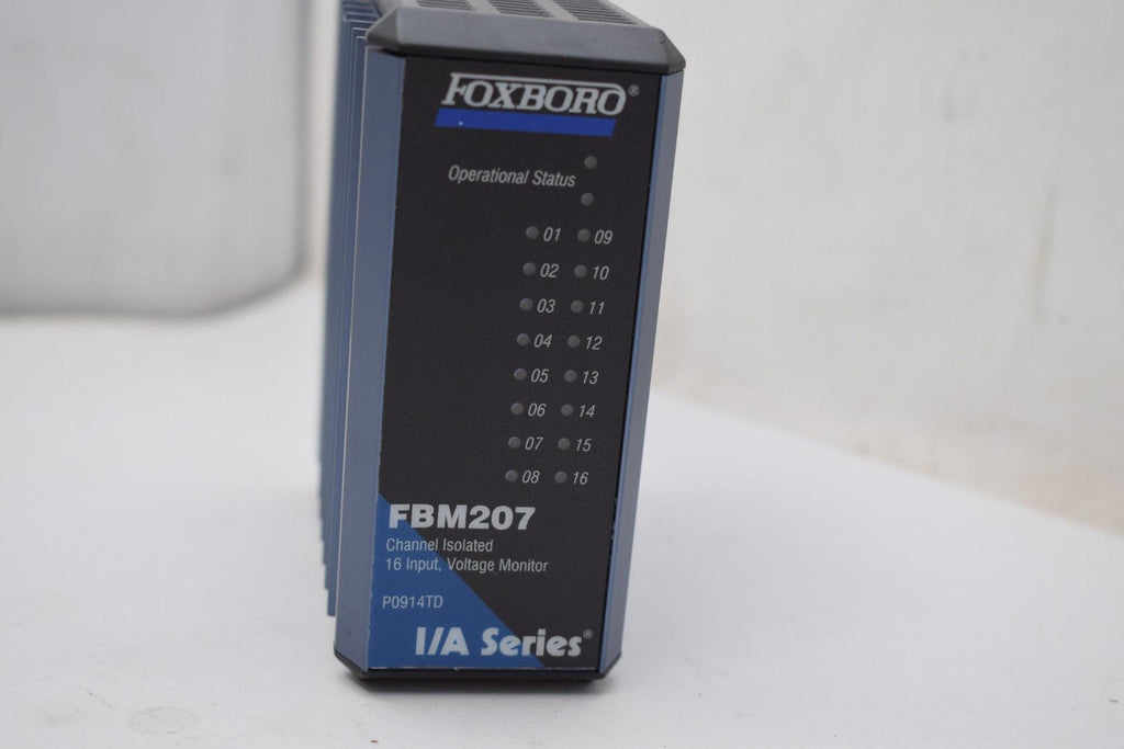 Invensys FOXBORO FBM207 - Channel Isolated 16 Input, Voltage Monitor ...