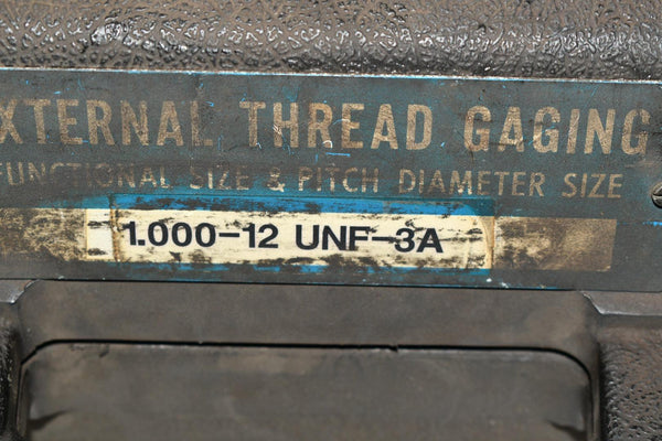 Johnson Gage 1.000-12 UNF-3A Digital External Thread Gaging Comparator ...