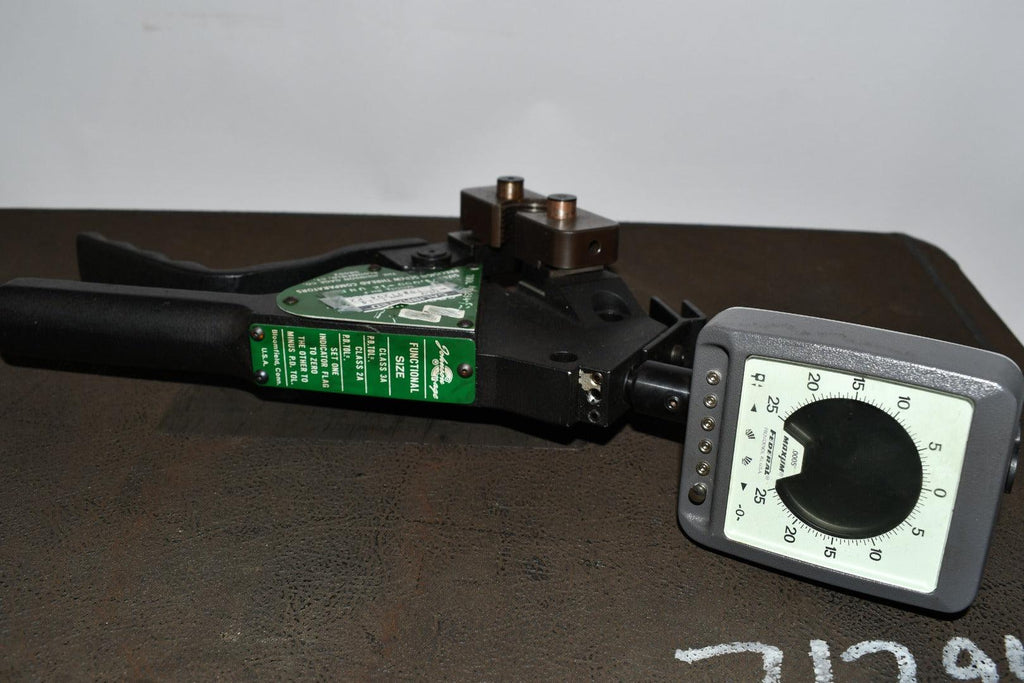 Johnson Gage 1.000-12 UNF-3A Digital External Thread Gaging Comparator ...