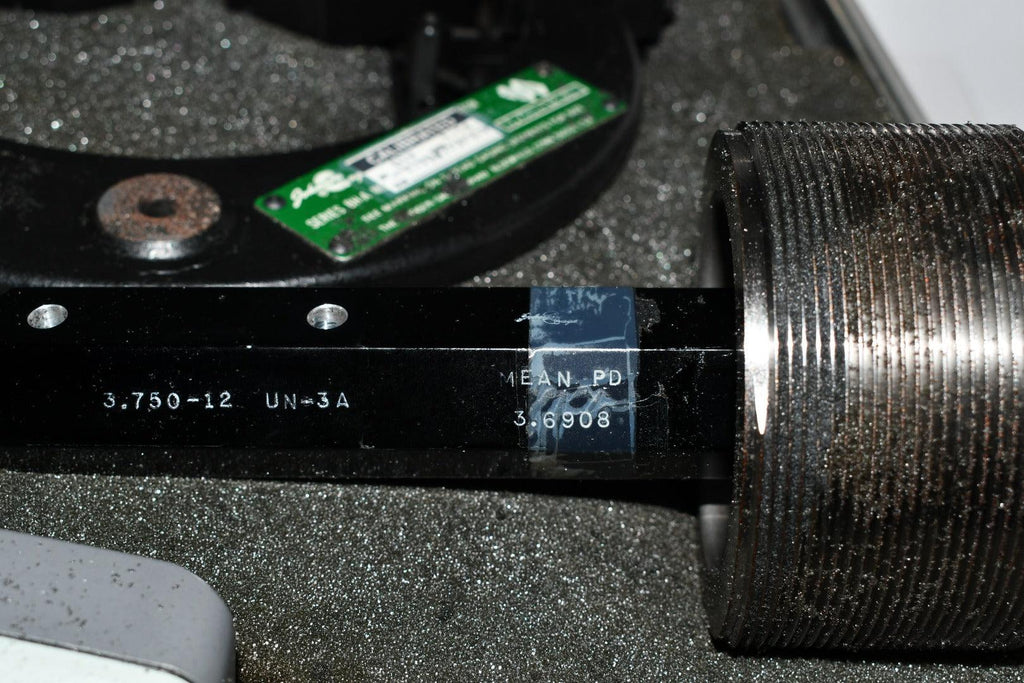 Johnson Gage 3.750-12 UN-3A Digital External Thread Gaging Comparator